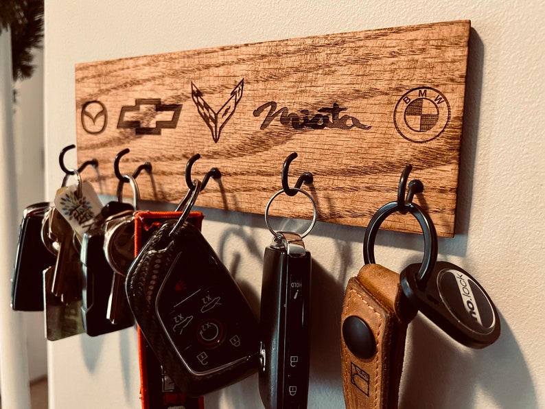 Car Logo Key Holder Hanger - Etsy