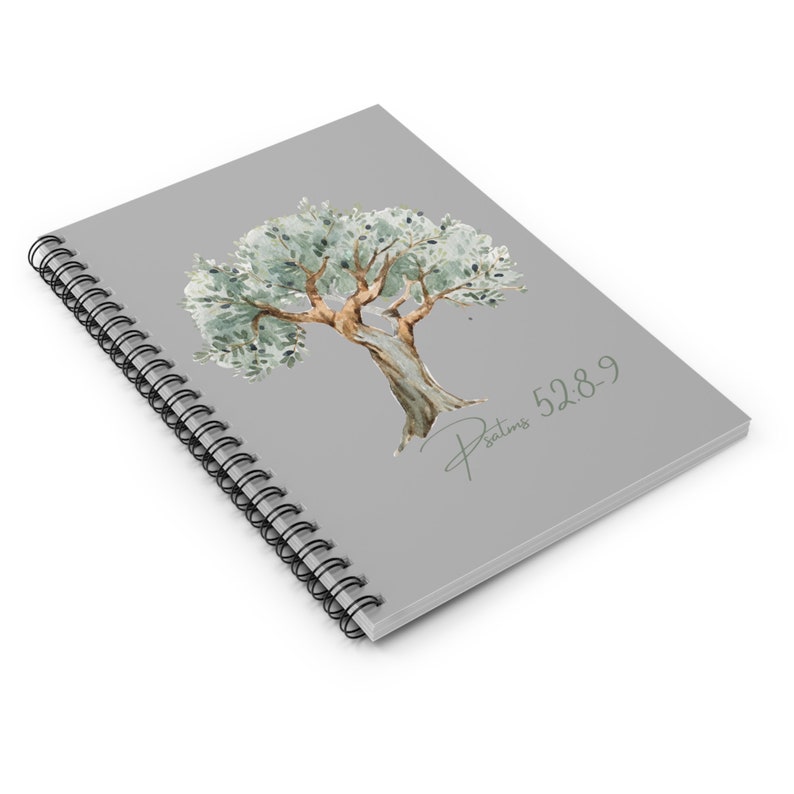 Olive Tree Spiral Notebook Ruled Line - Etsy