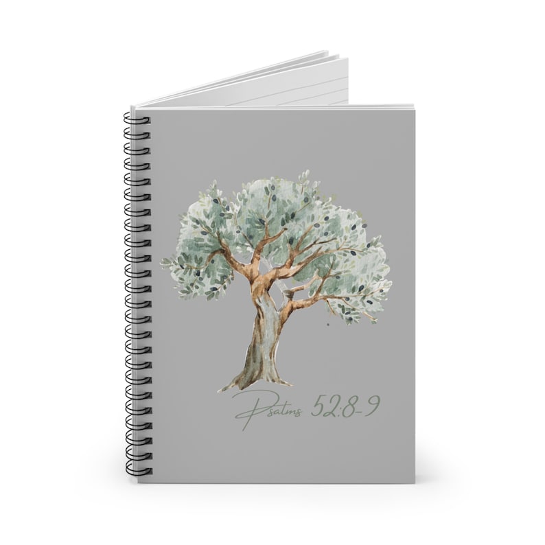 Olive Tree Spiral Notebook Ruled Line - Etsy