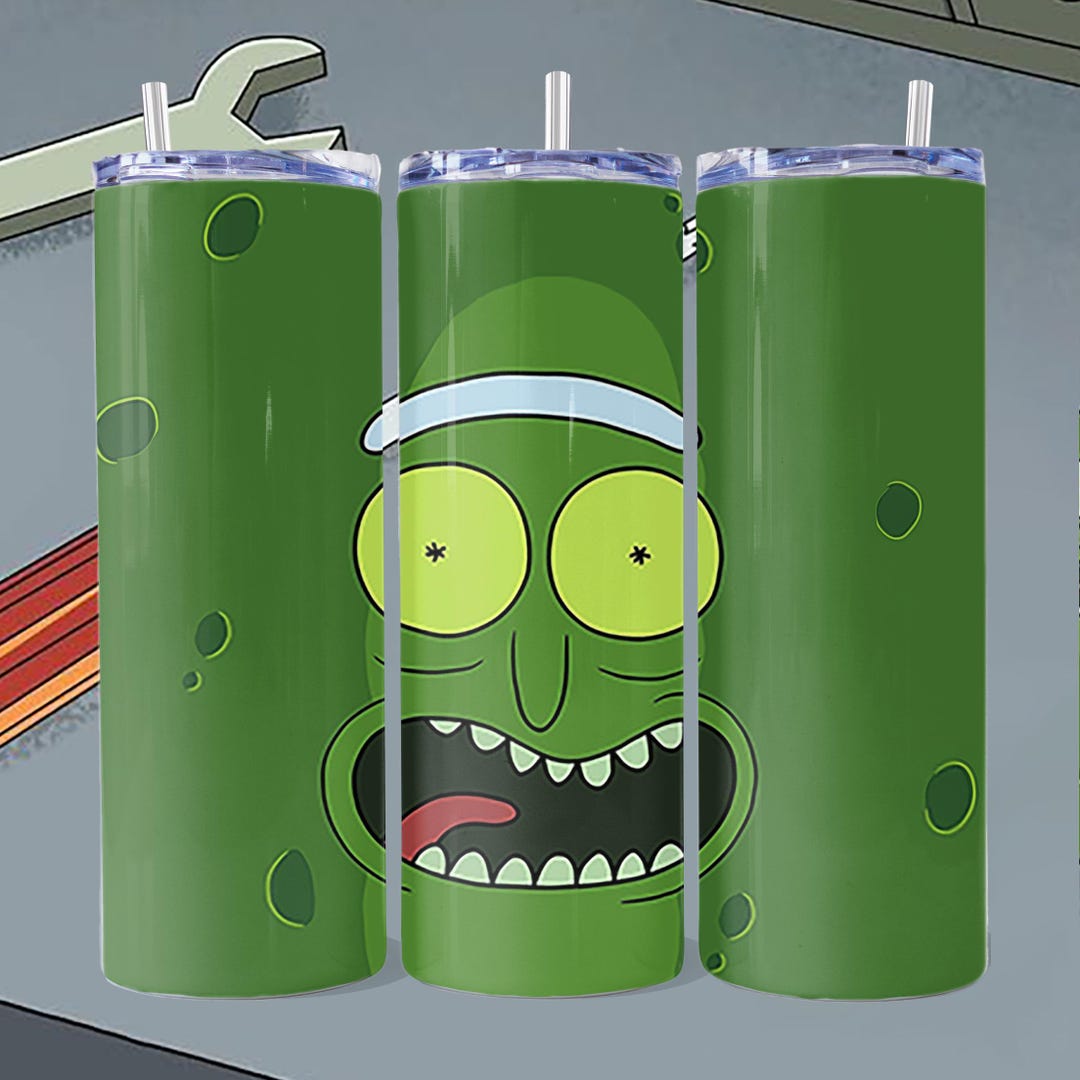 20oz Rick and Morty Inspired Straight Skinny Metal Tumblers Water ...