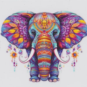 Elephant UV DTF Transfer Stickers - Etsy