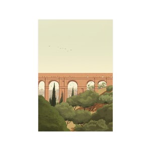 Ancient Rome Minimalist Illustration Print Satin Posters 210gsm - Etsy