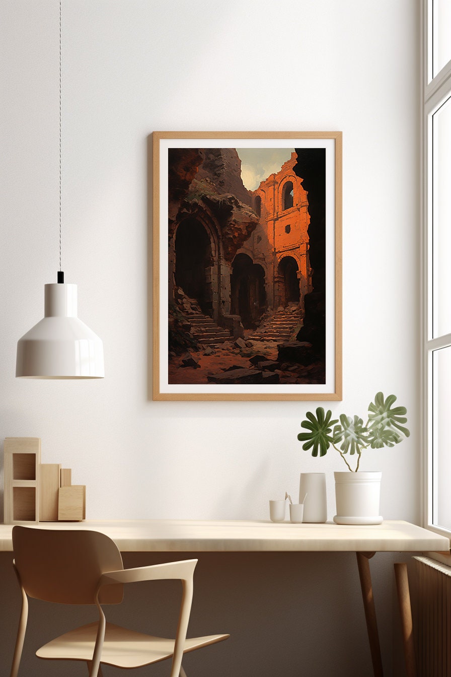 Ancient Rome in Ruin Print Satin Posters 210gsm - Etsy