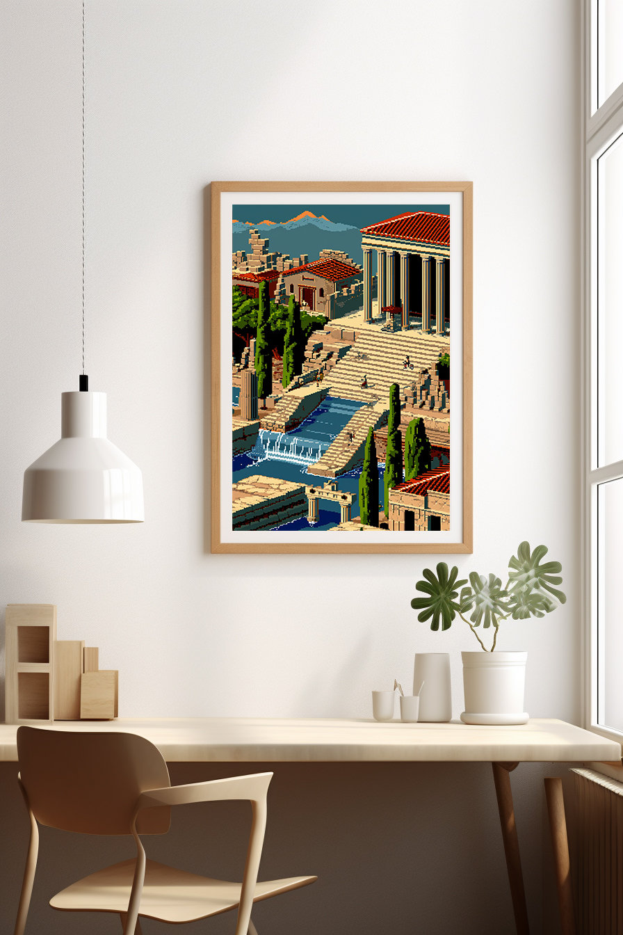 Ancient Rome Video Game Level Satin Posters 210gsm - Etsy