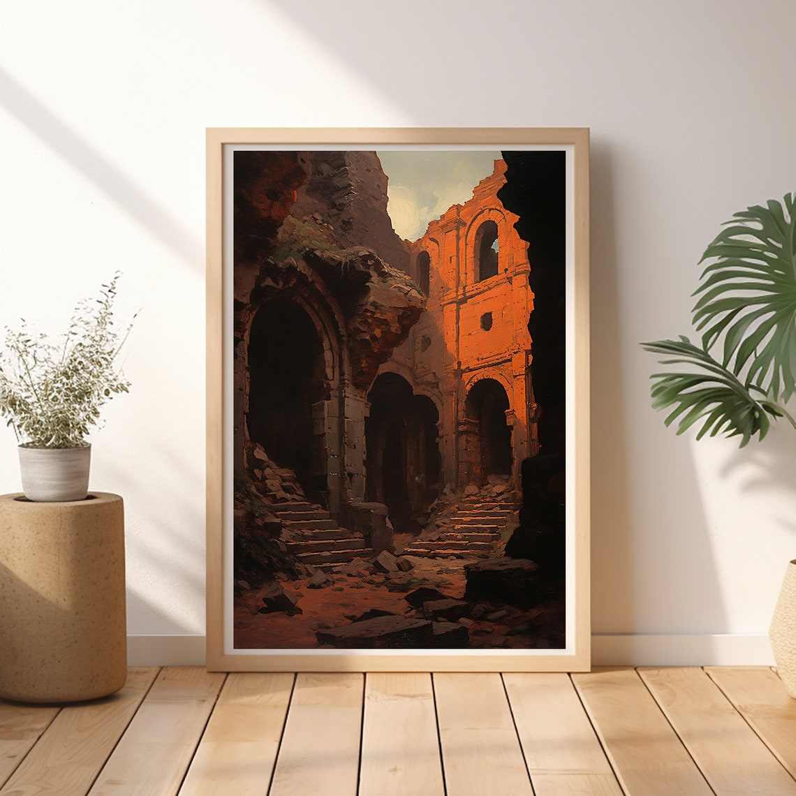 Ancient Rome in Ruin Print Satin Posters 210gsm - Etsy