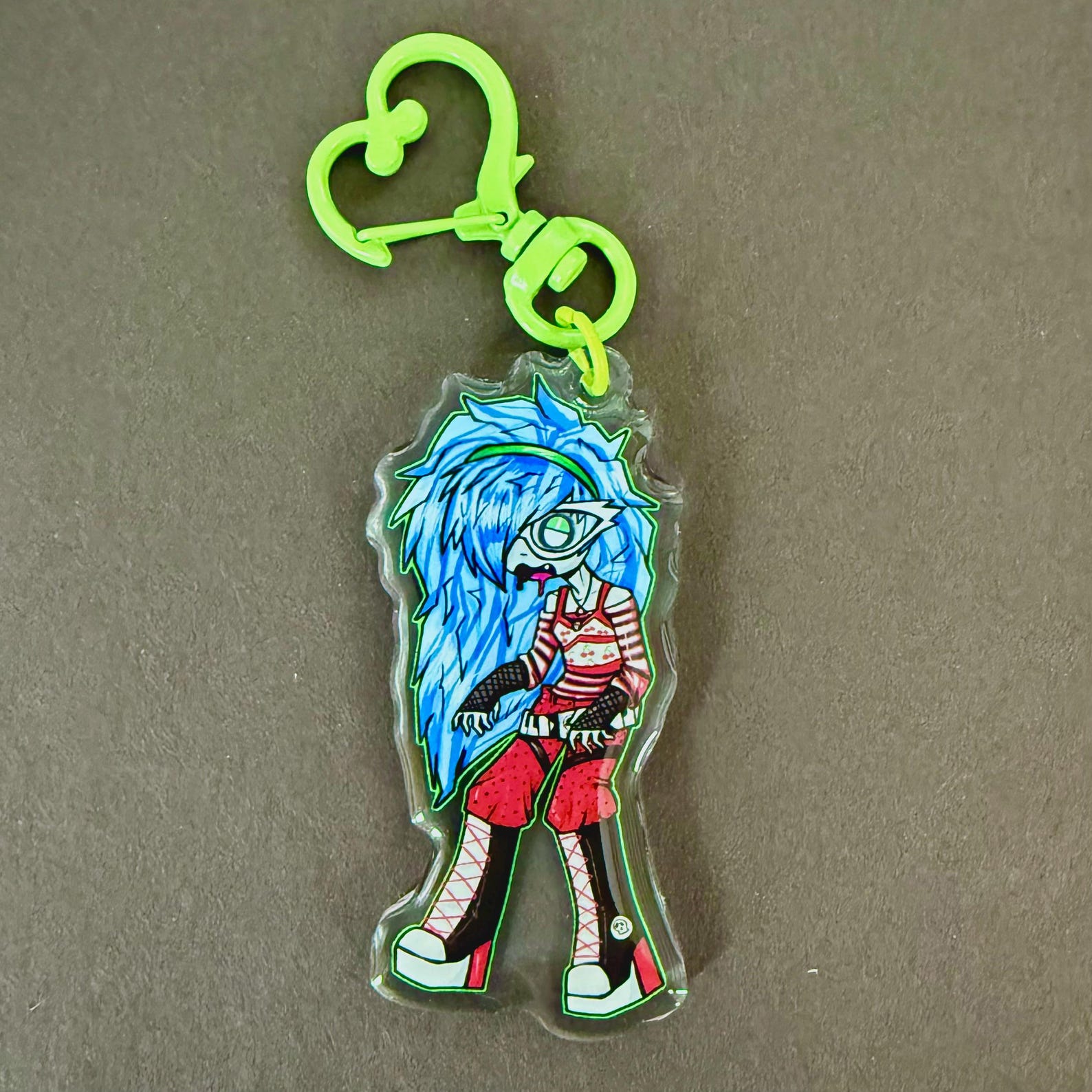 Monster Girls School Acrylic Keychains | Emo Scene Alternative 2000s ...