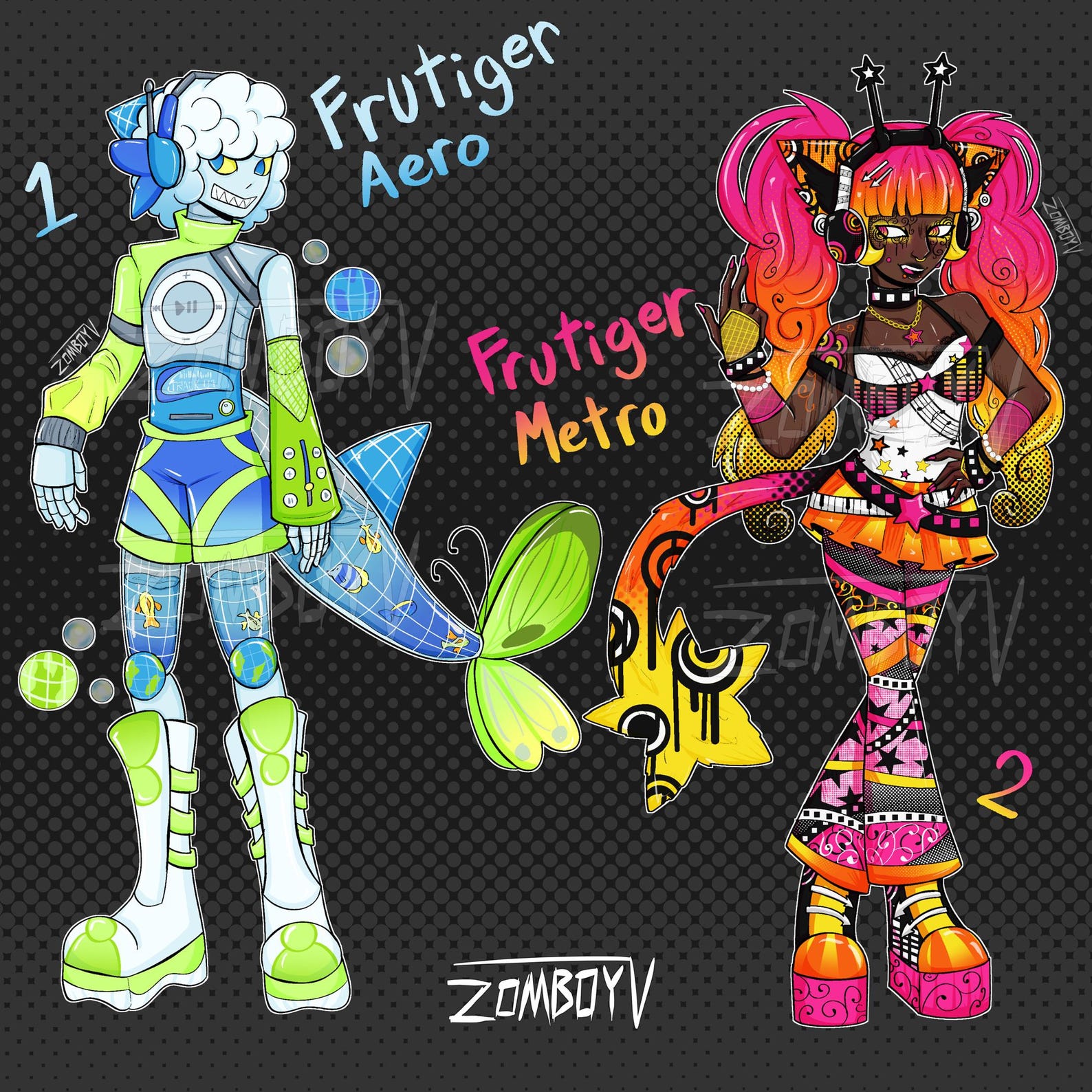 Frutiger Aesthetics Adoptables | Kemonomimi Shark Cat Neko | Y2K 2000s ...