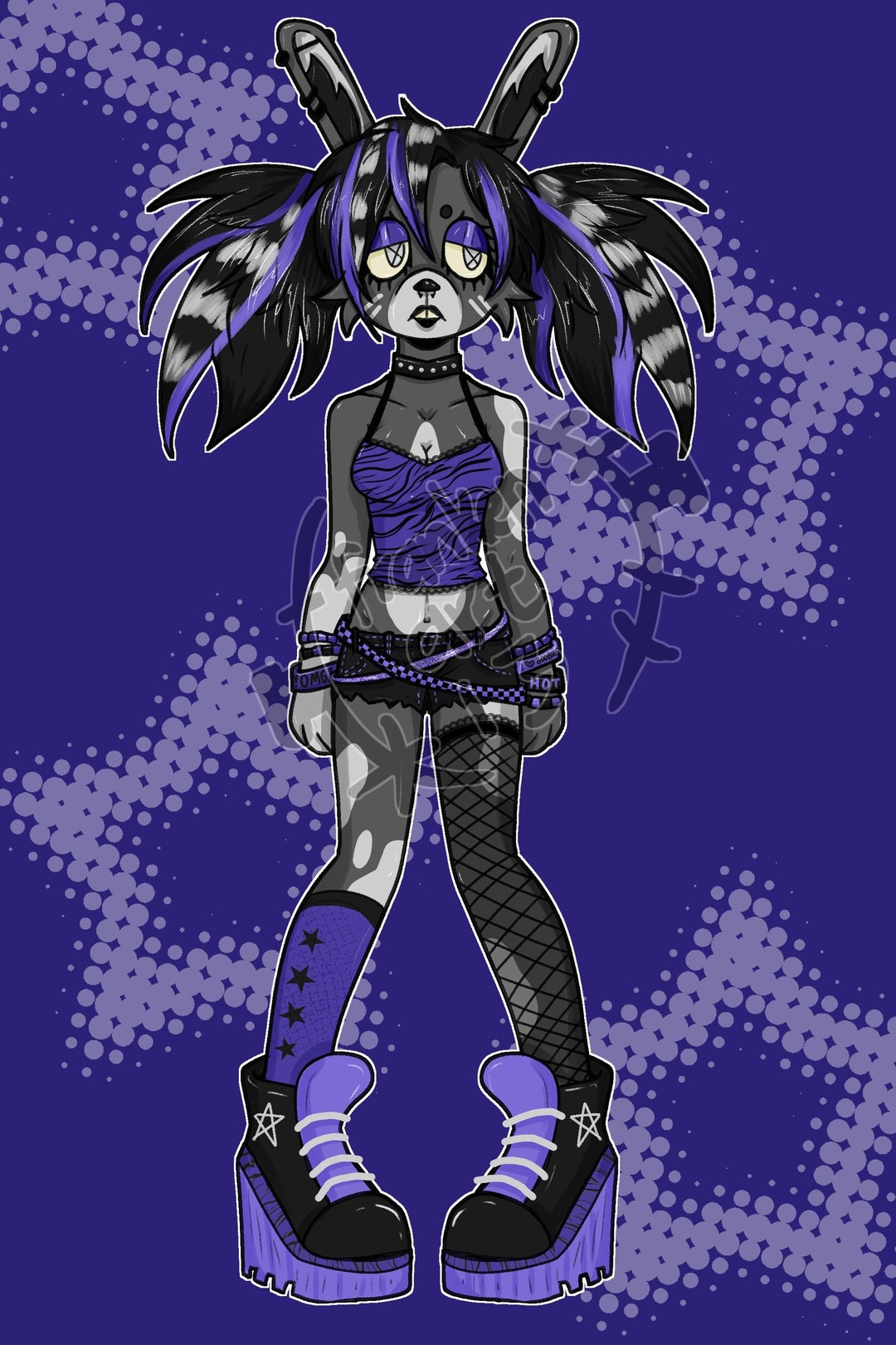 Scene Bunny Furry Adoptable Character Adoptable OC Original Character ...