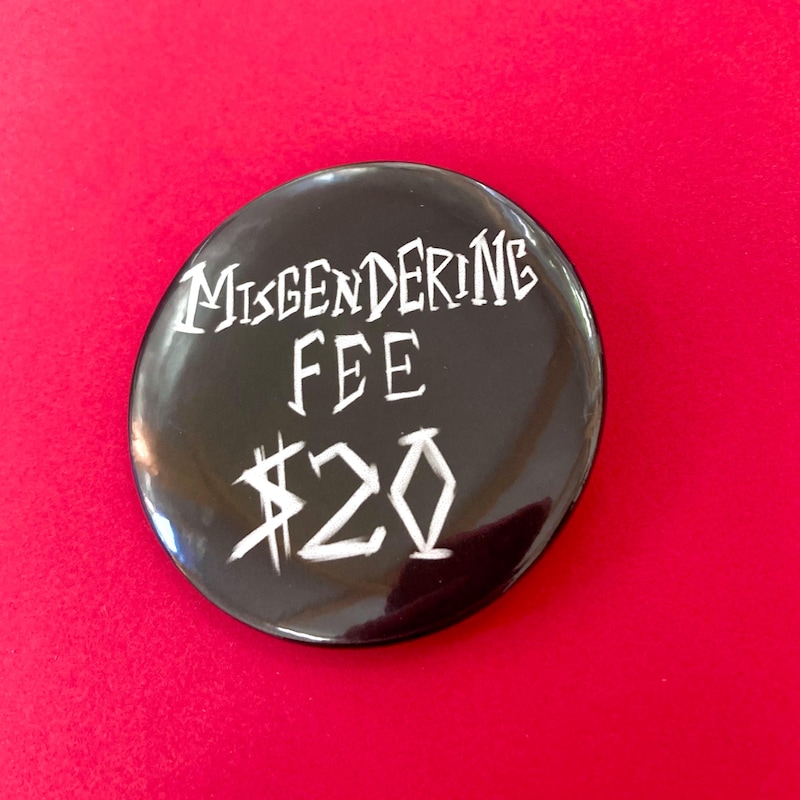 Emo Button Pin - Etsy