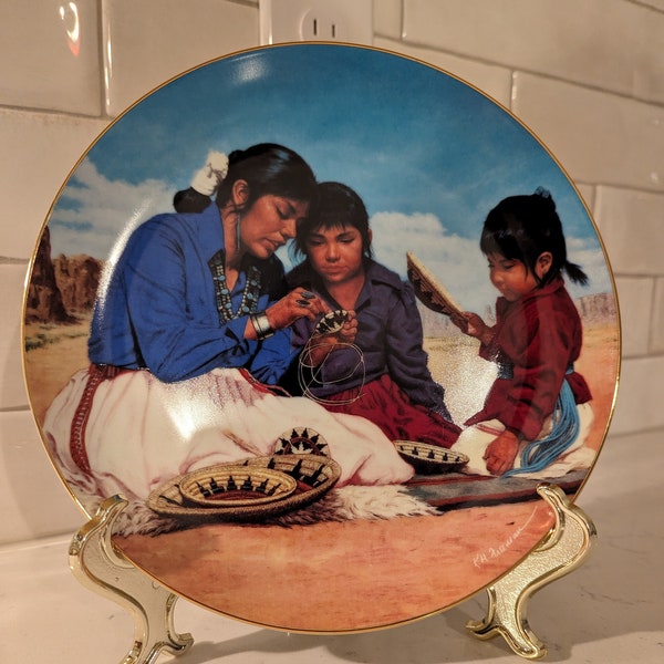 Native American Collector Plates - Etsy