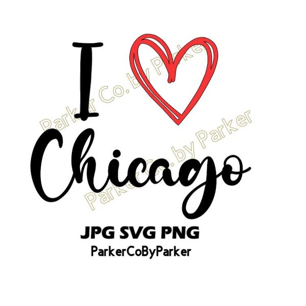 I Heart Chicago - Etsy