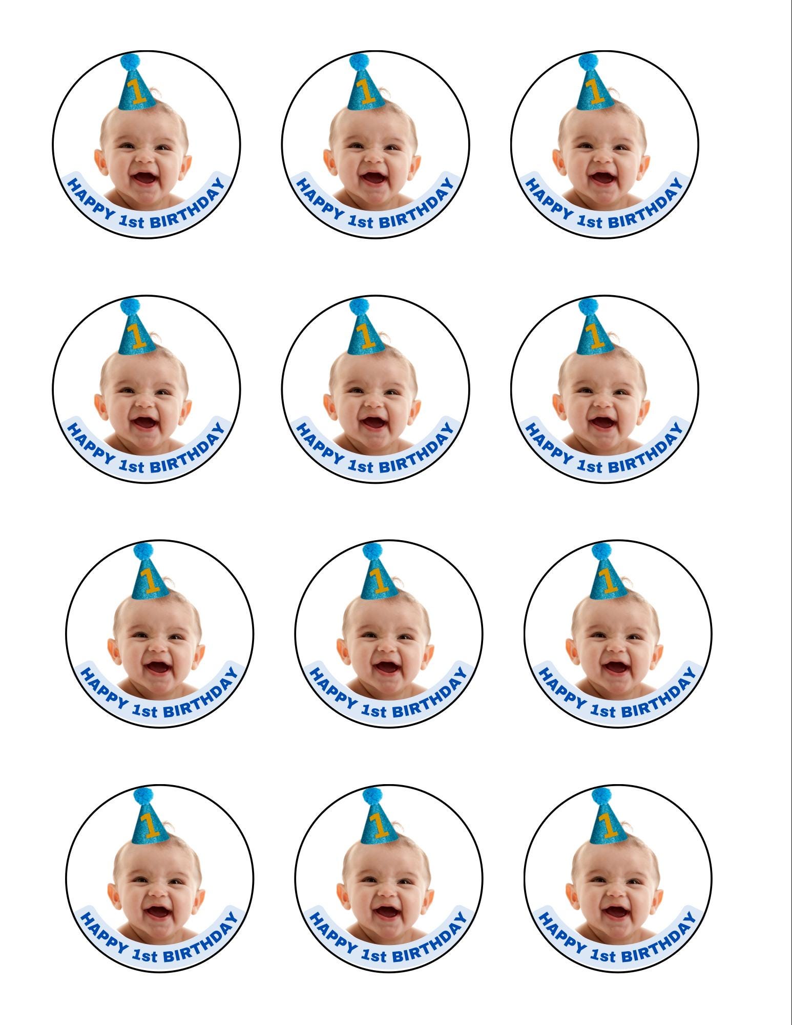 Custom Edible Toppers, Oreo Toppers, Treats Toppers, Kids Birthday ...