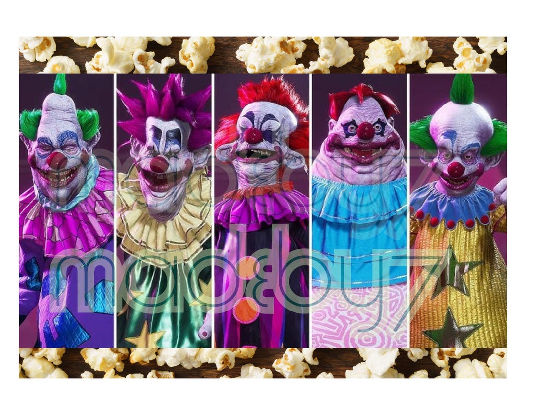 Killer Clowns From Out Space, Killer Friends Icing Images, Edible Cake ...