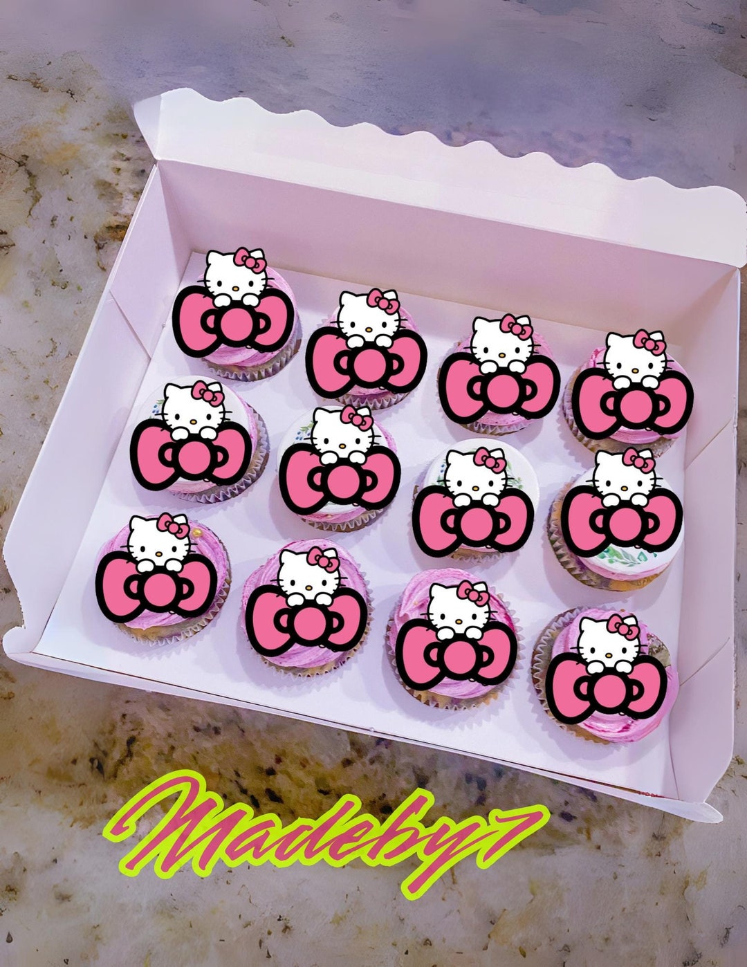 Hello Kitty Edible Toppers, Any Character or Custom Design Edible ...