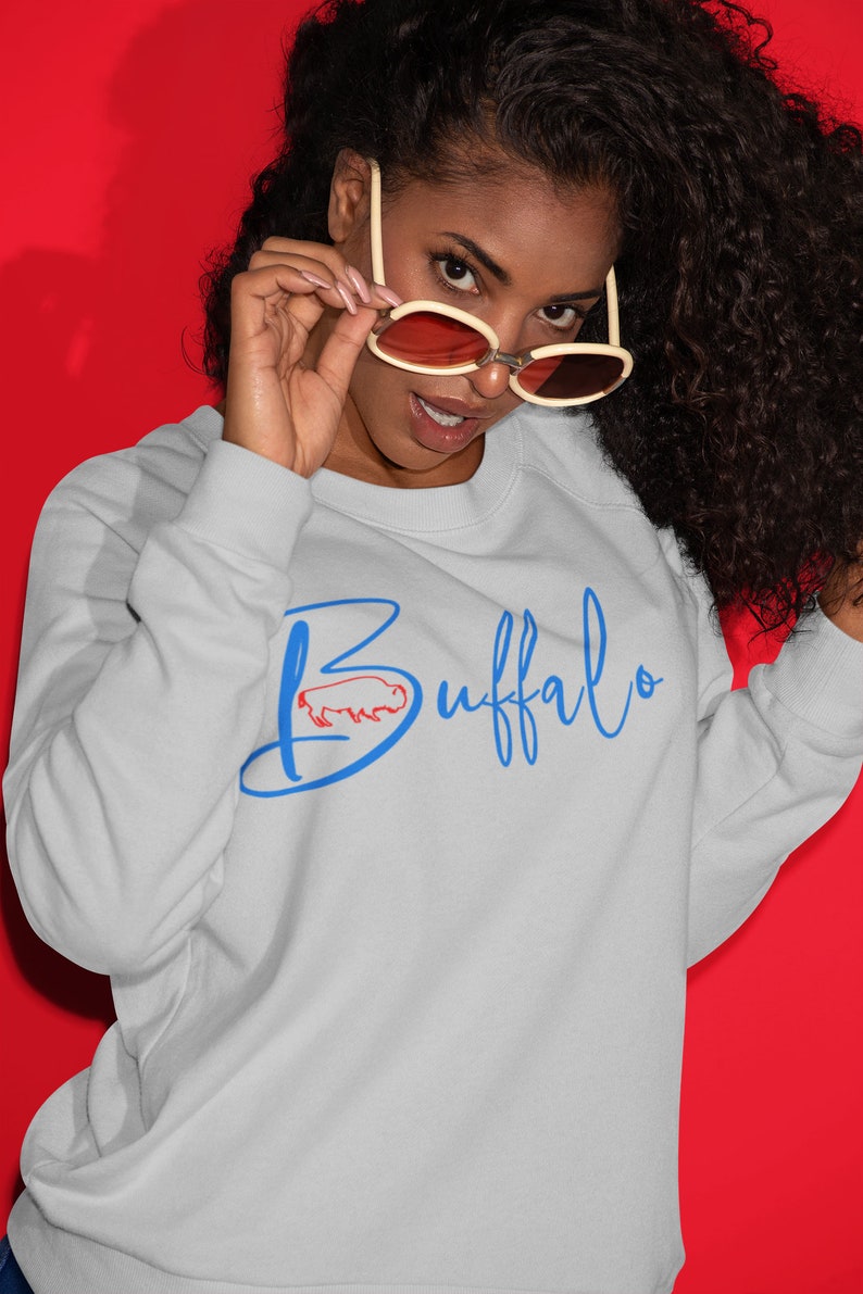 Buffalo Sweatshirt, Buffalo Ny Sweatshirt, Buffalo Fan Gift, Buffalo ...