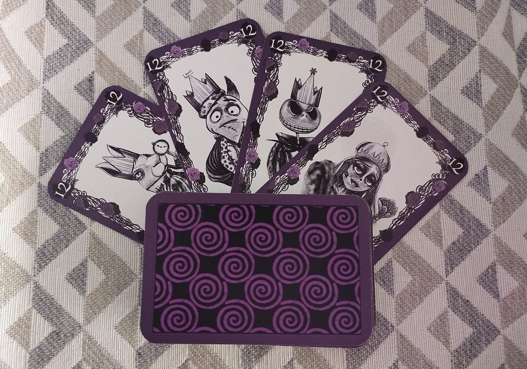 Illustrated Deck Fanart Movies Animation Tim Burton - Etsy