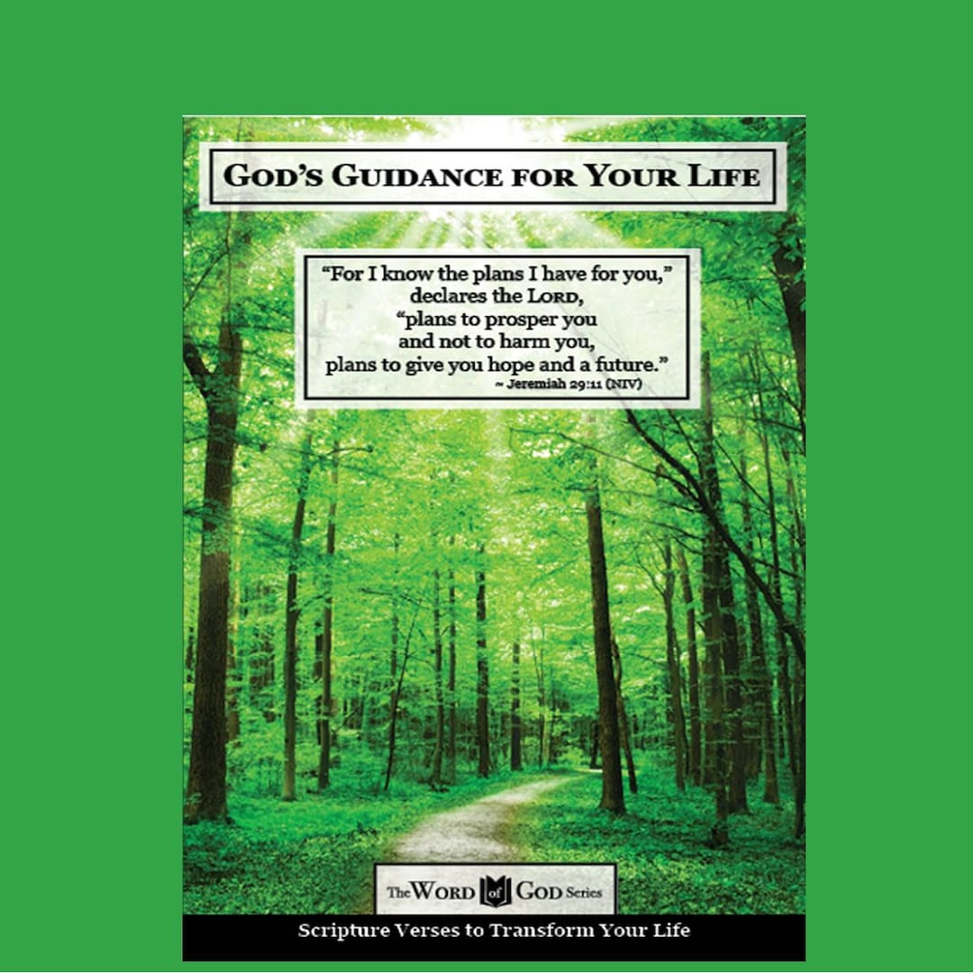 God's Guidance for Your Life - A Scripture-based Devotional With Nature ...