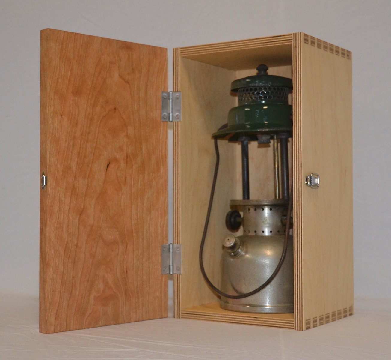 Wooden Storage Box for Coleman Lantern W/ Cherry Lid - Etsy