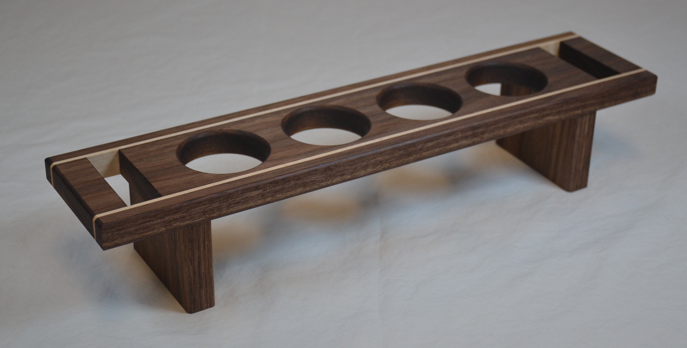 Beer Flight From Walnut or Cherry glasses Optional - Etsy