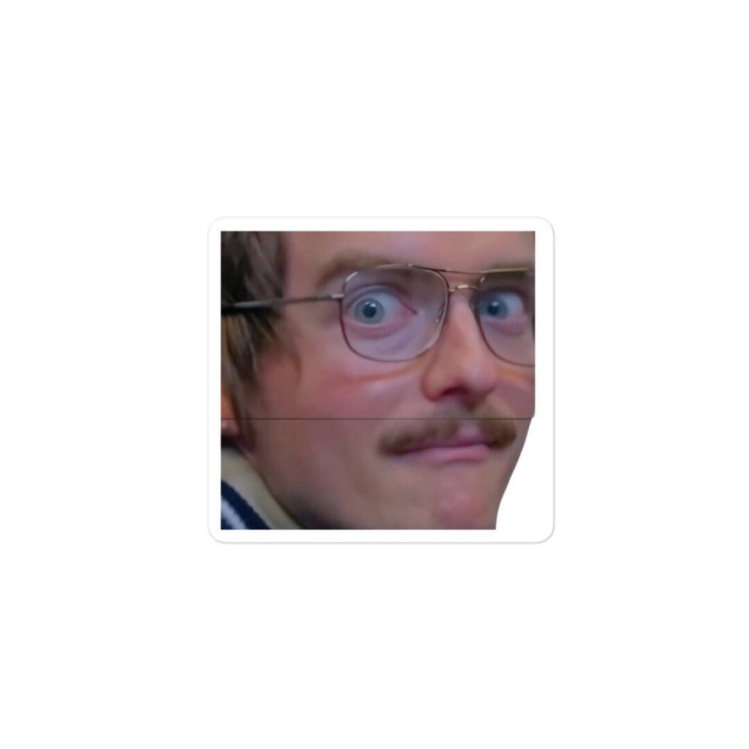 Chit's Judging Stare – Viral Meme Sticker for Maximum Side-eye - Etsy