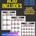 Custom Ao3 Bingo Card Canva Template: Editable Party Game (printable ...