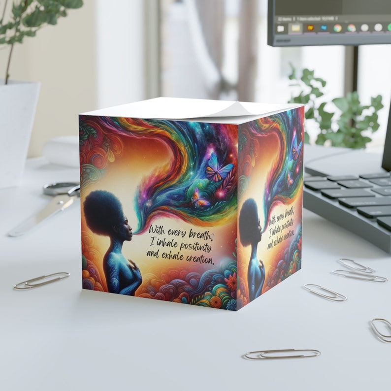 Inspirational Sticky Note Cube 700 Sheets Note Cube - Etsy