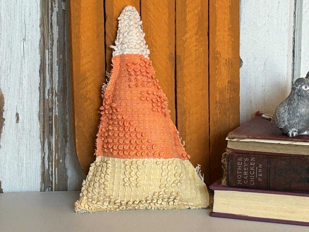 Cute Candy Corn Fall Halloween Decor Shelf Sitter or Bowl Filler Made ...