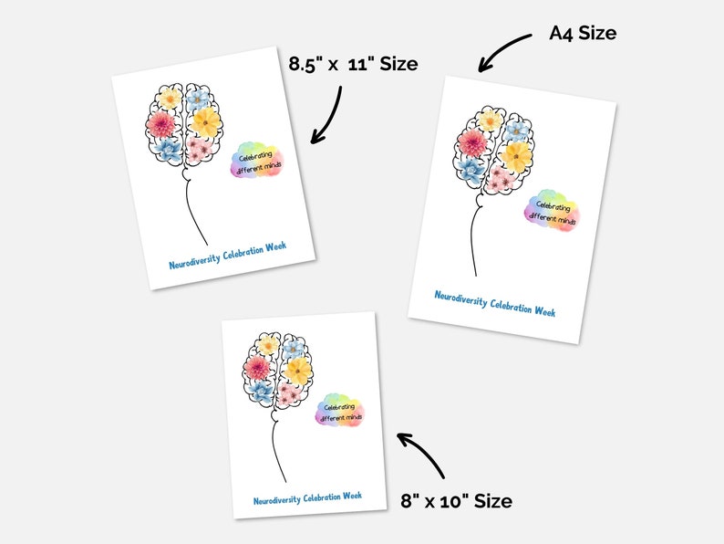 Neurodiversity Celebration Handprint - Handprint Art Craft - Kids Baby ...