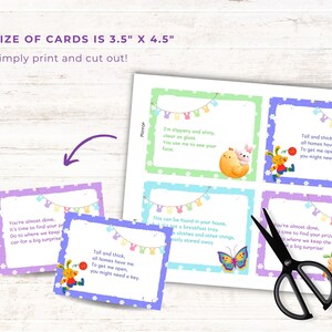 Easter Scavenger Hunt Indoor, Treasure Hunt for Kids, Scavenger Hunt ...
