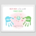 Best Mom Hands Down, Happy Mother's Day, Handprint Art Craft, Kids Baby ...