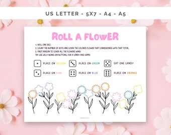 Mothers Day Dice Game, Printable Games, Classroom, Roll a Mom, Instant ...
