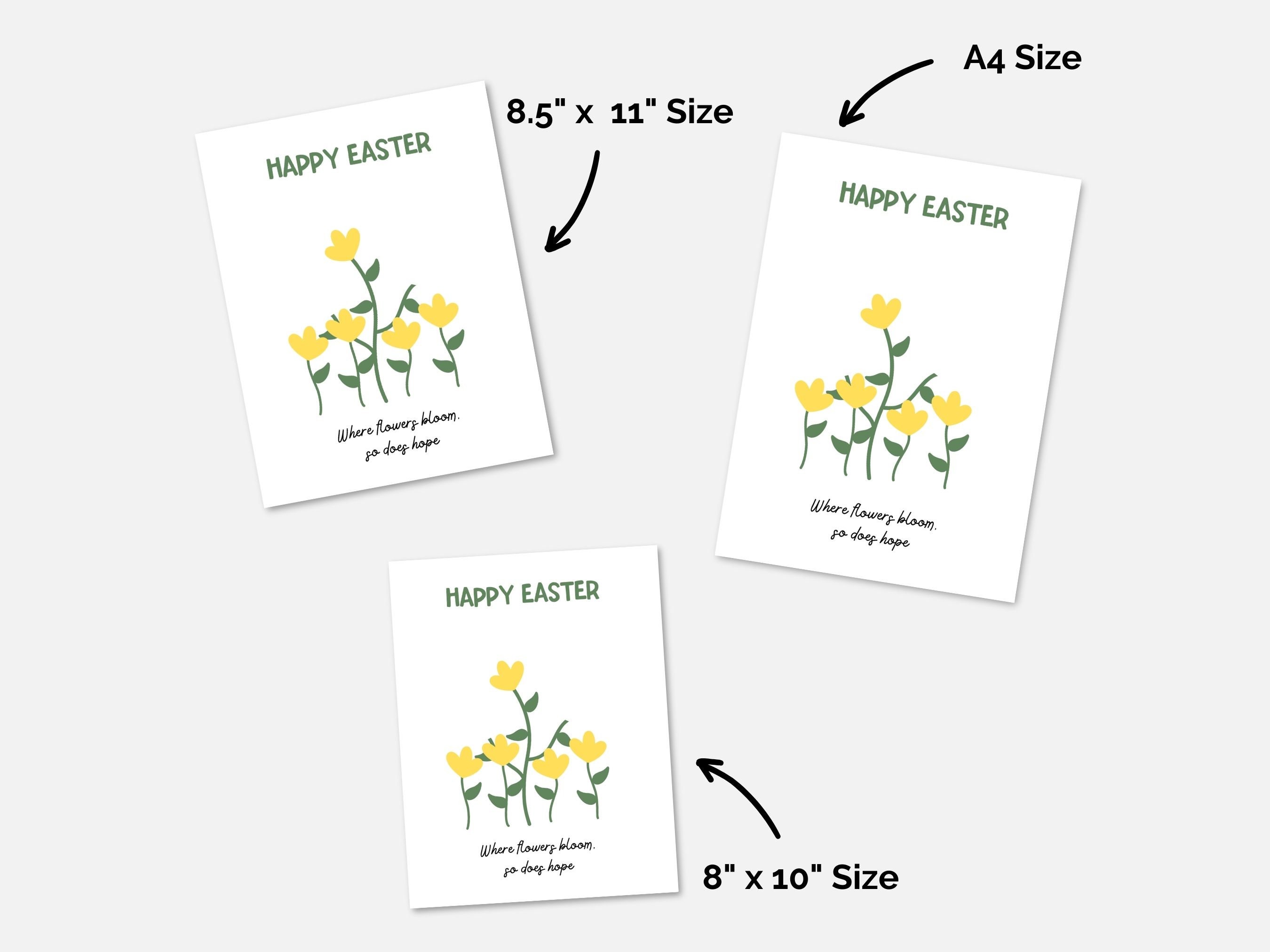 Flower Bouquet Handprint Art - Happy Easter Handprint Craft - Kids Baby ...