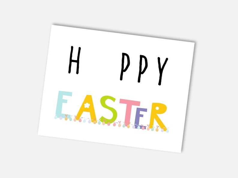 Happy Easter Handprint Art Craft - Easter Eggs - Kids Baby Toddler ...