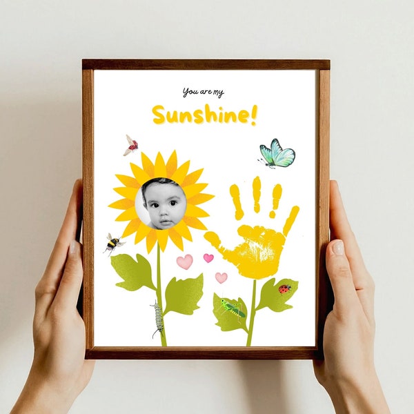 You Are My Sunshine Handprint - Etsy
