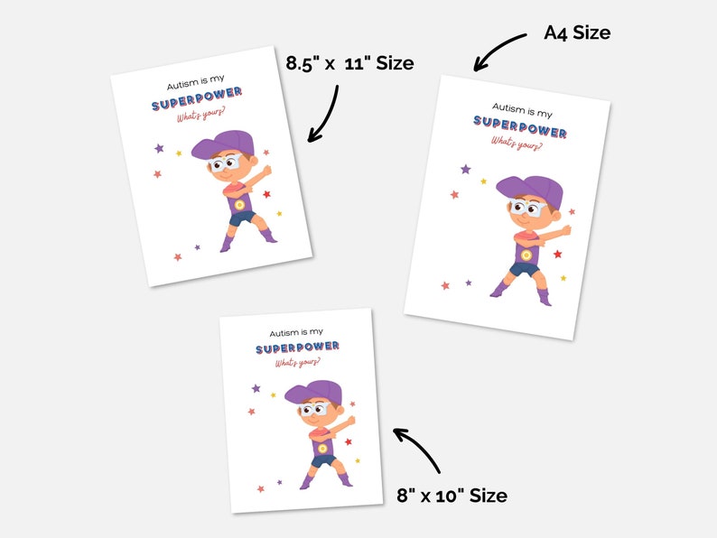 Autism is My Superpower - Handprint Art Craft - Autism Awareness Day ...