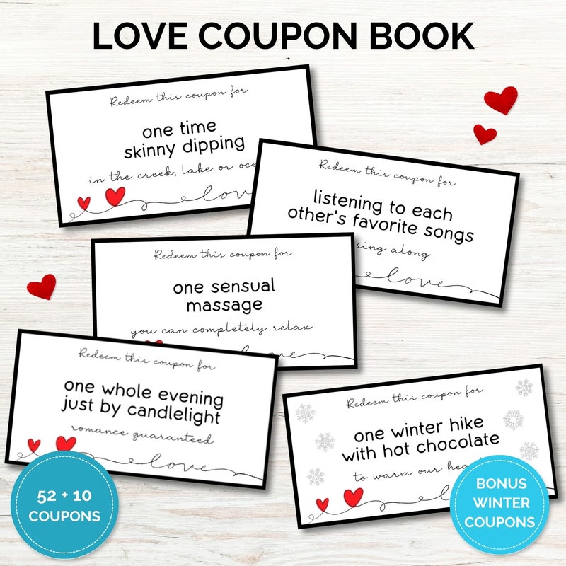 Love Coupon Book - Etsy