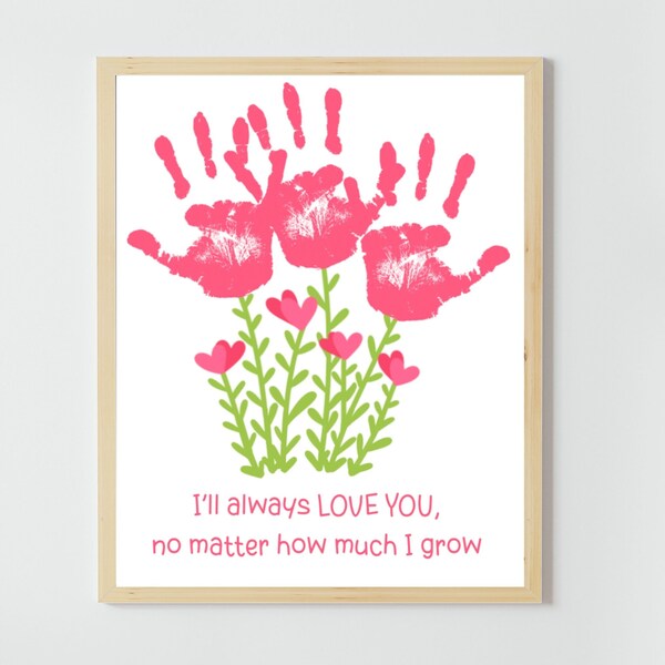 Handprint Keepsake - Etsy