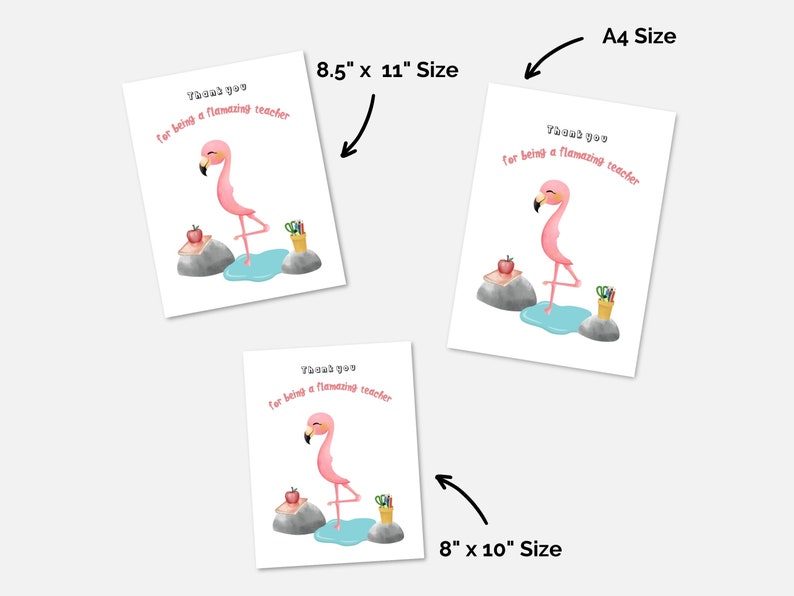 Thank You for Being a Flamazing Teacher - Flamingo Handprint Art Craft ...