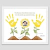 Fluttering I Love You, Butterfly Flowers, Handprint Art Craft, Kids ...