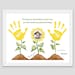 Fluttering I Love You, Butterfly Flowers, Handprint Art Craft, Kids ...