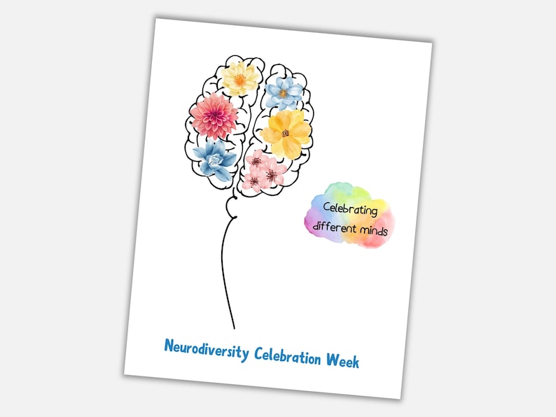 Neurodiversity Celebration Handprint Handprint Art Craft Kids Baby ...