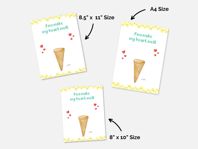 You Make Our Hearts Melt Mother's Day Ice Cream Handprint Art Craft ...