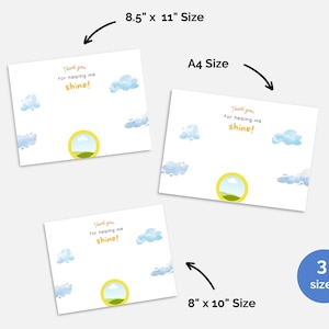 Thank You for Helping Me Shine - Sun Photo Handprint Art Craft - Kids ...