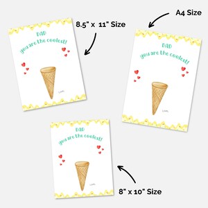 DAD You're the Coolest - Father's Day - Ice Cream Handprint Art Craft ...