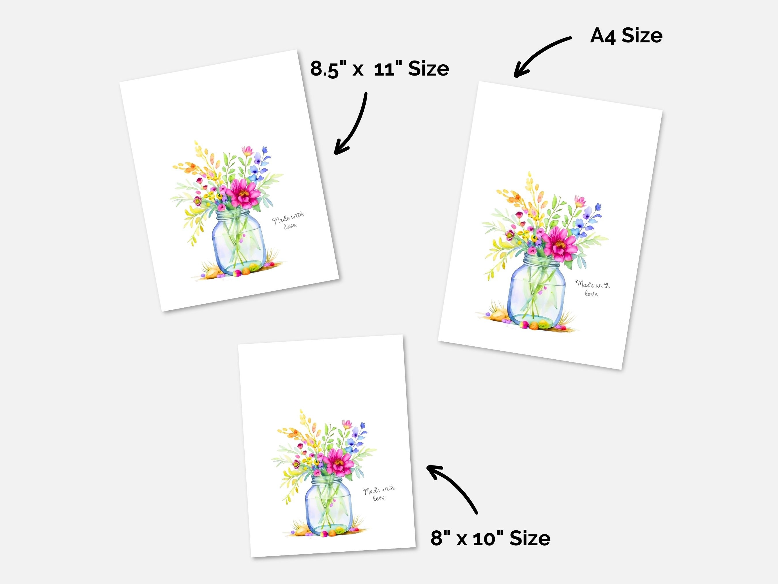 Flowers in Jar - Handprint Art Craft - Kids Baby Toddler - DIY Gift ...