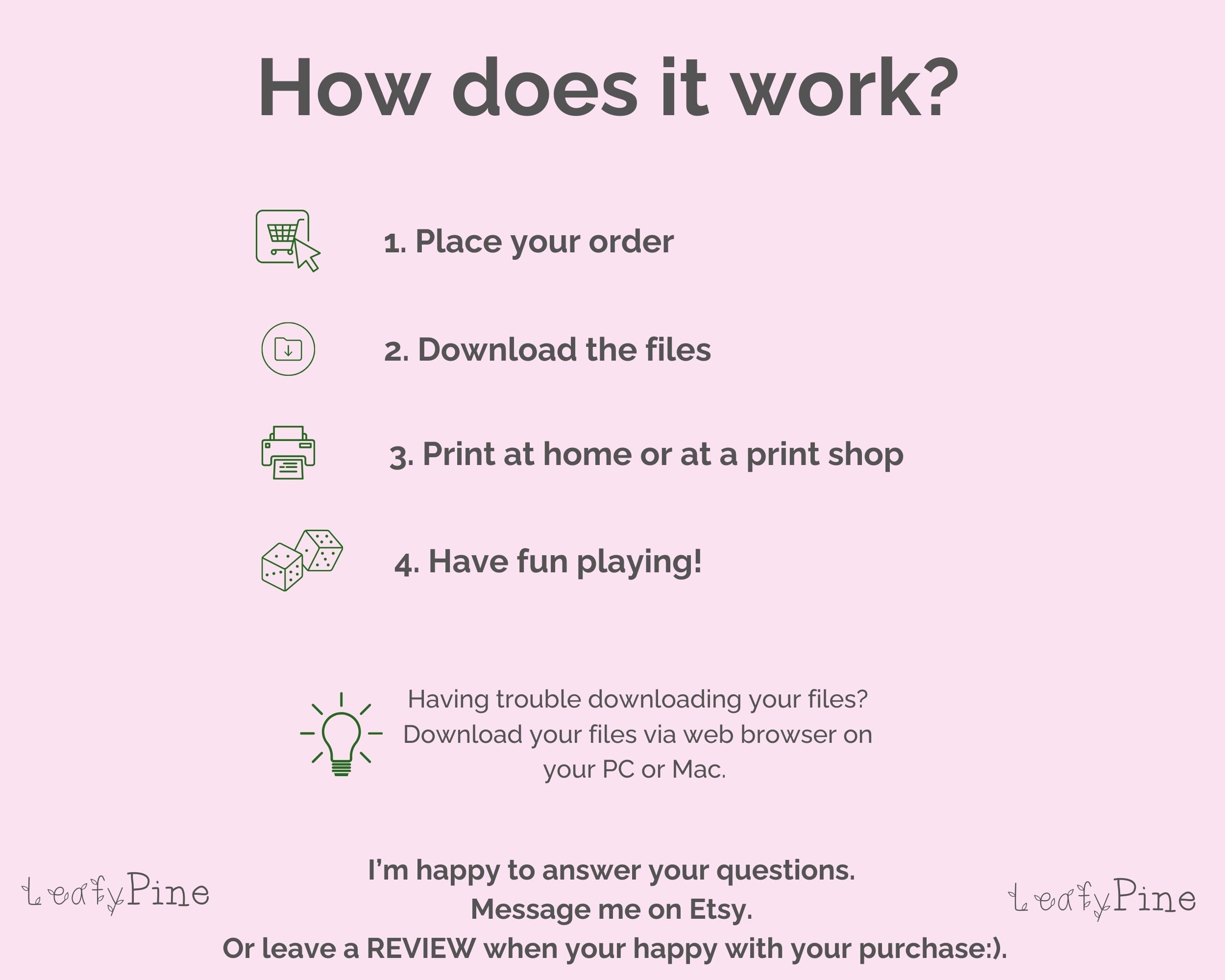 Mothers Day Dice Game, Printable Games, Classroom, Roll a Mom, Instant ...