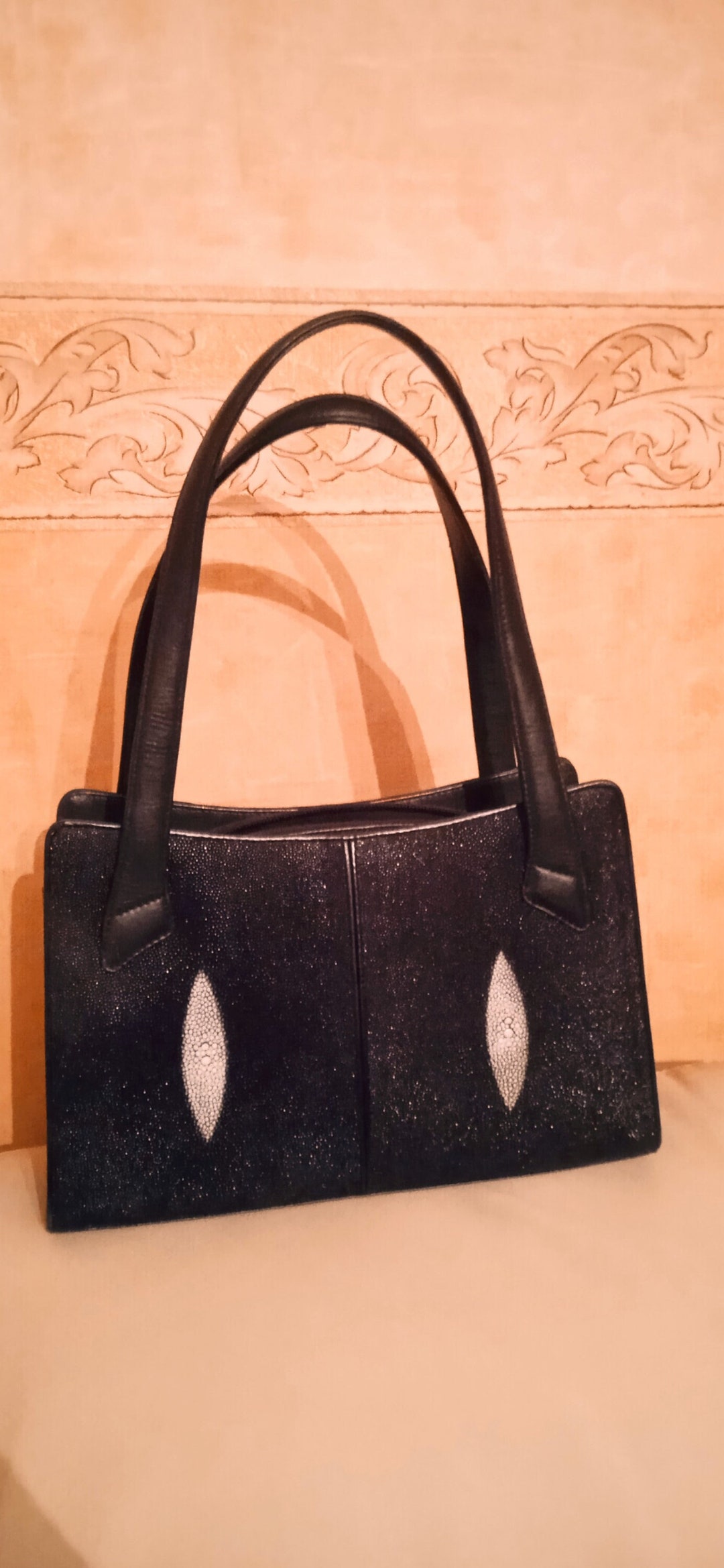 Exotic Stingray Evening Bag Stingray Leather Bag - Etsy