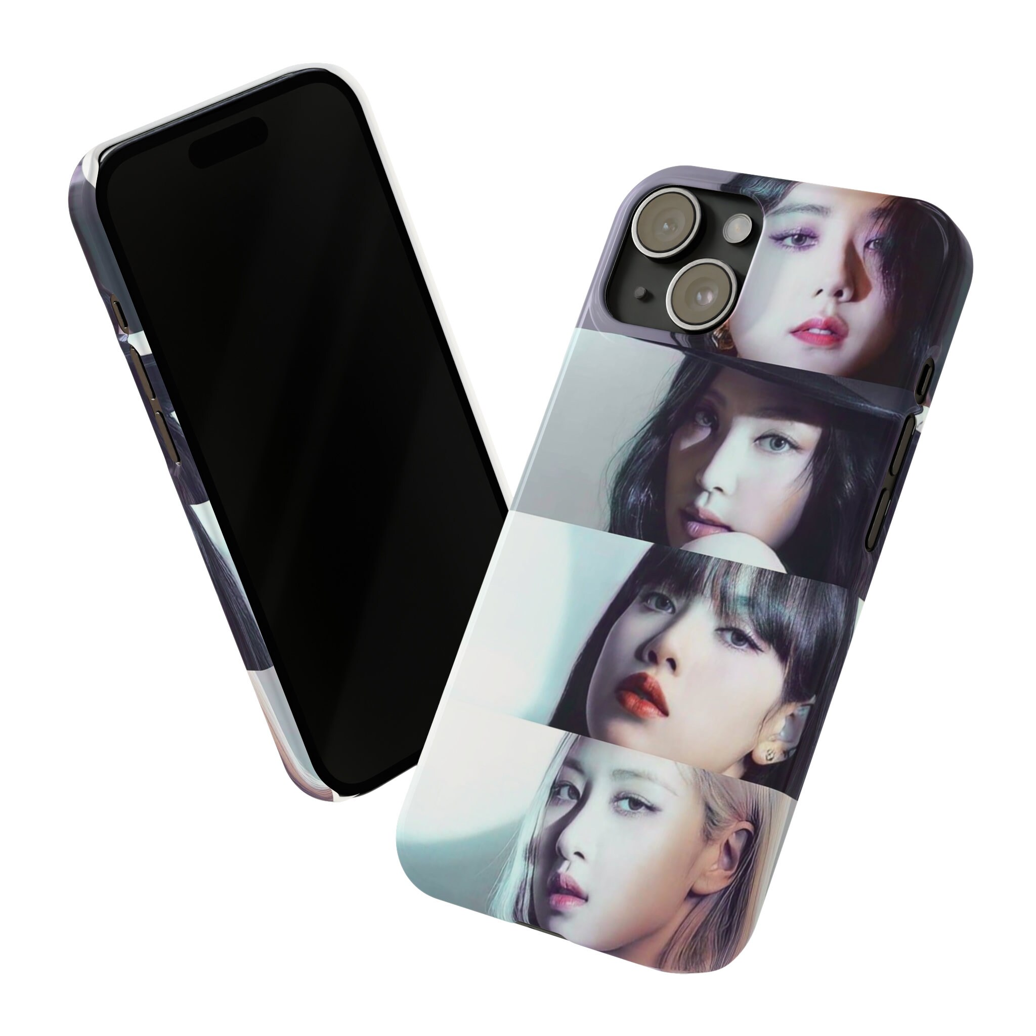 BLACKPINK / SHUTDOWN / Jennie / Lisa / Rose / Jisoo / Slim Phone Cases ...