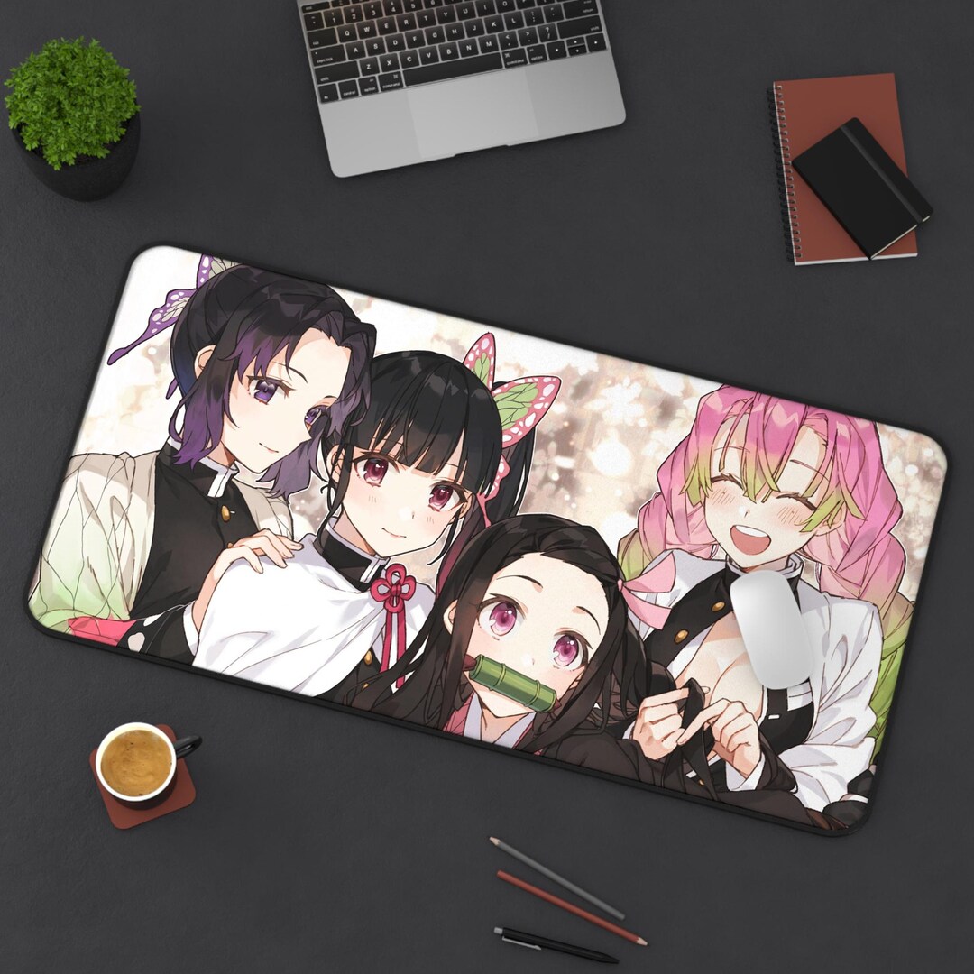 DEMON SLAYER GIRLS / Kimetsu No Yaiba / Desk Mat / Shinobu / Kanao ...