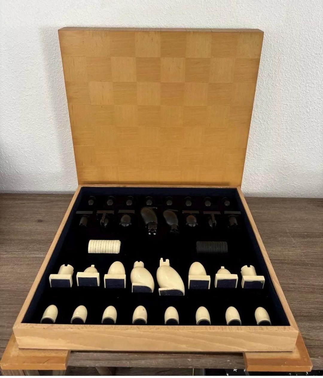 Michael Graves Post-modern Chess Set With Checkers, All Pieces Included ...